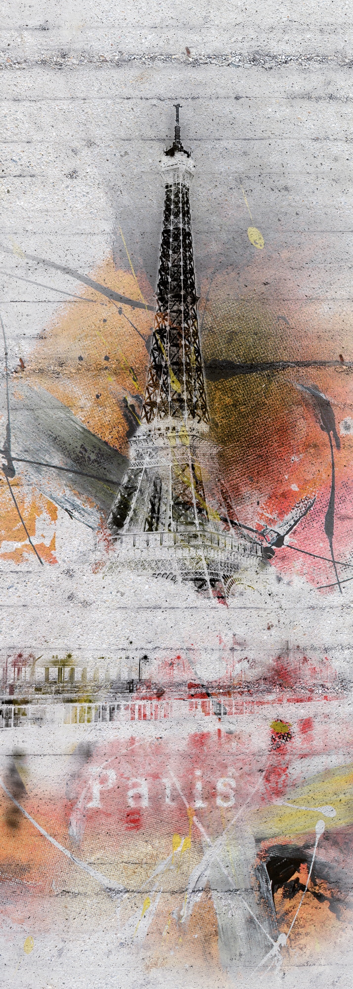 Panel „Paris von Komar | fototapete.de