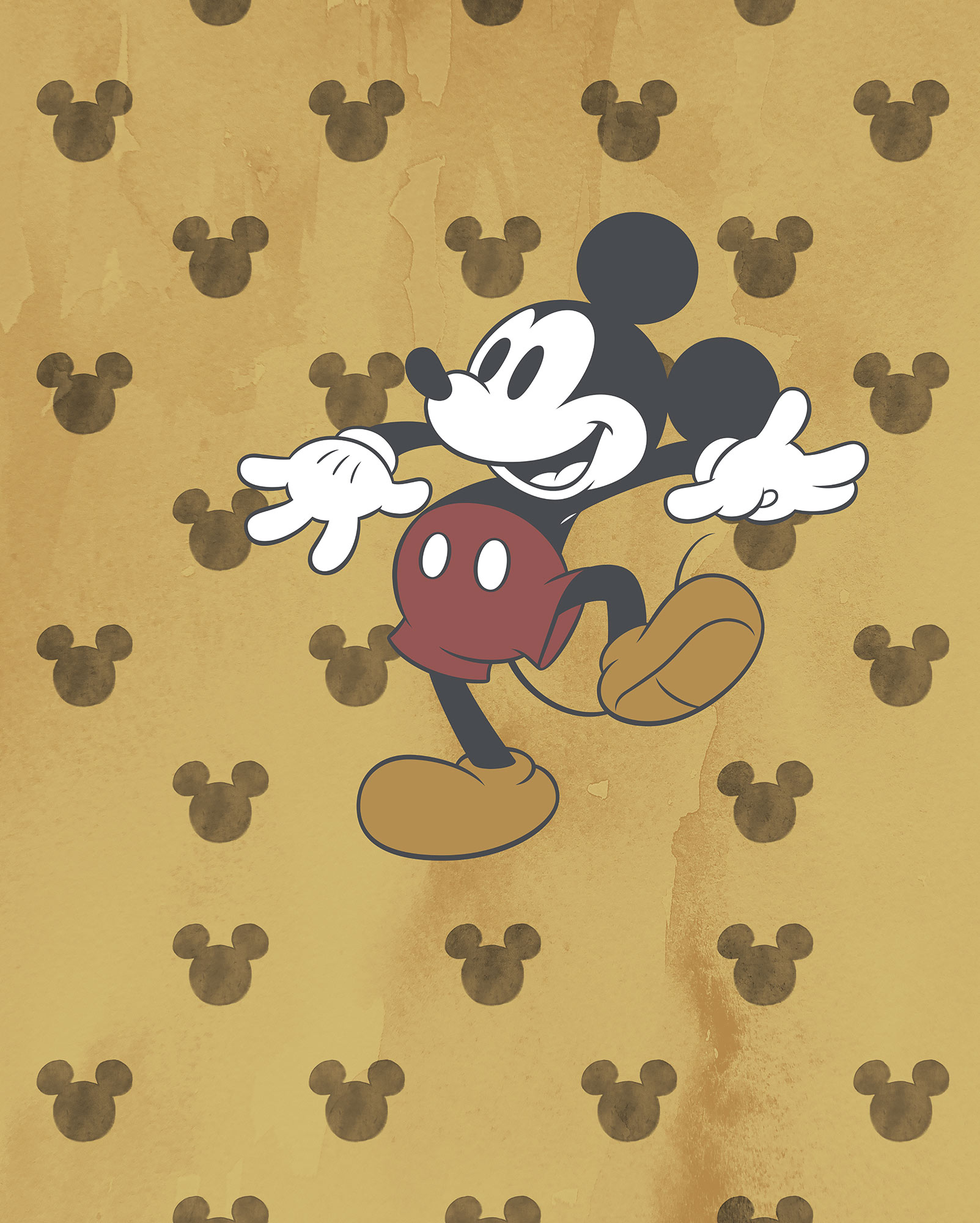 Mickey Tap dance - Disney Wandgestaltung Kinder | Fototapete.de