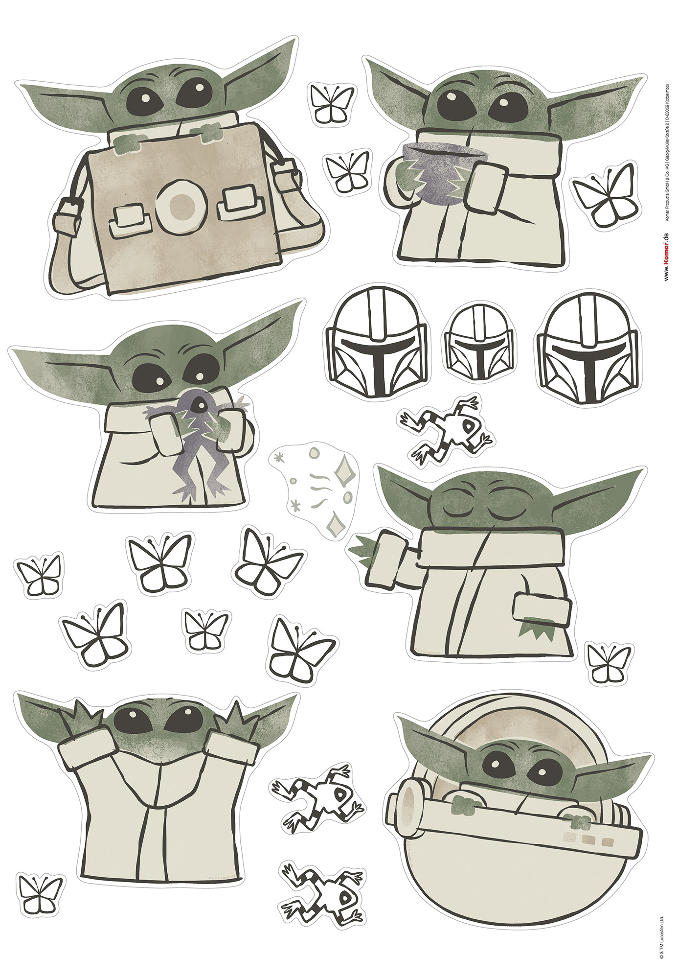 Star Wars The Mandalorian Grogu Cute